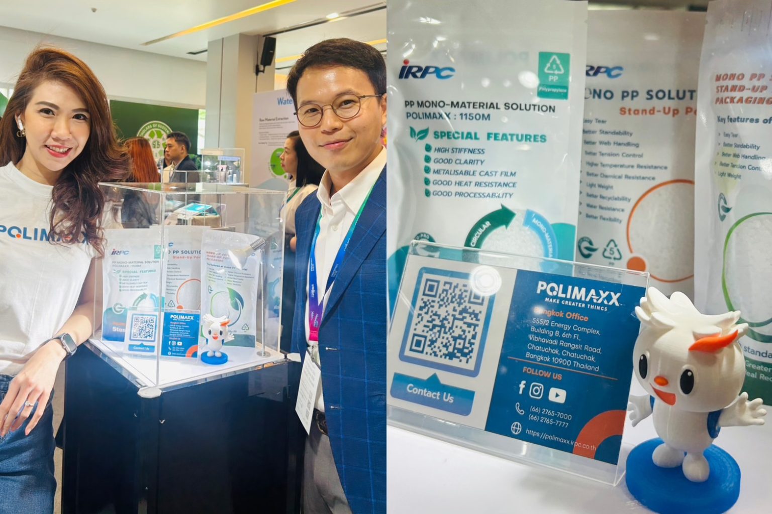 Innovative Partnership : POLIMAXX and Thai Nam Present Sustainable Packaging at PROPAK ASIA 2025 ...